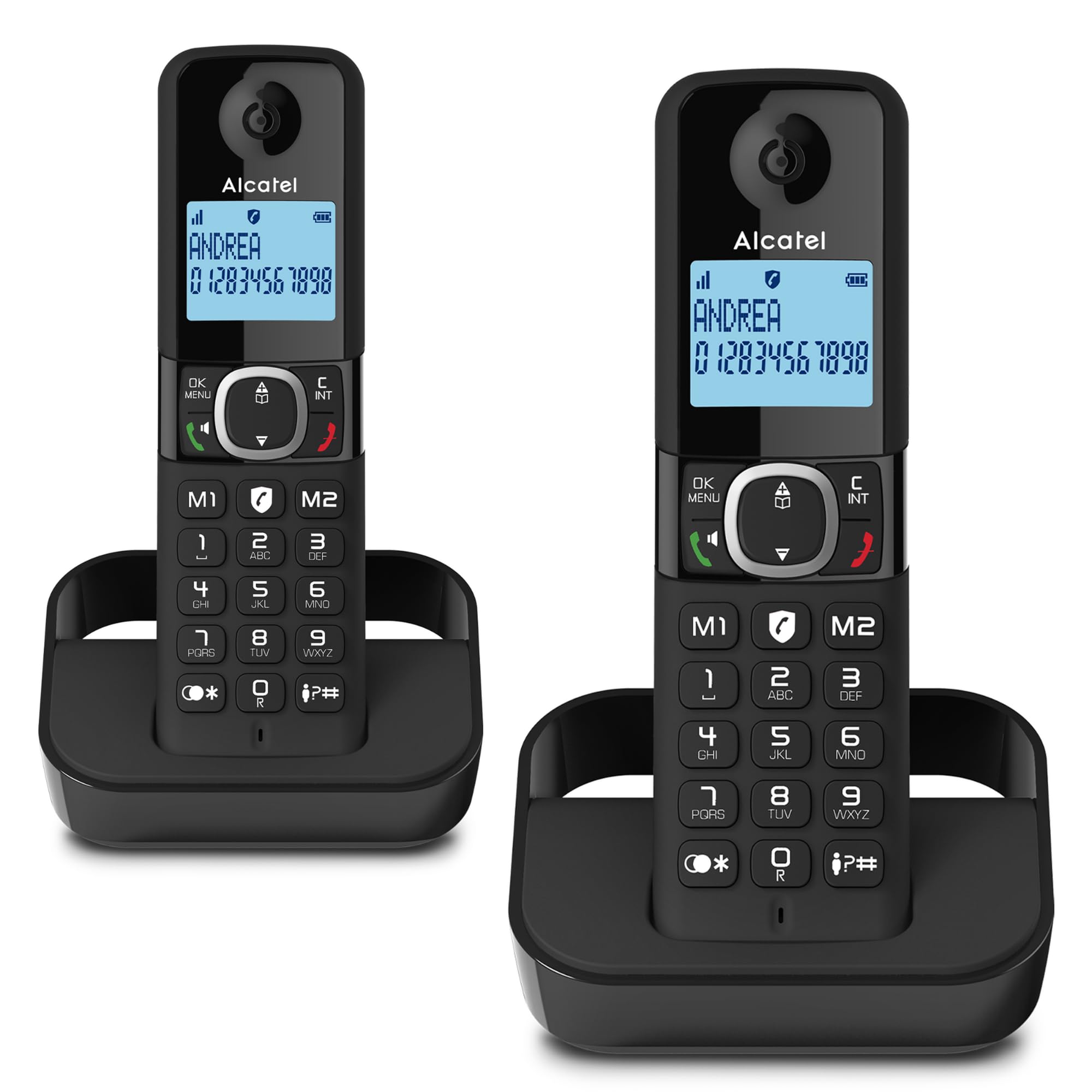 Guarantee Misr - Alcatel F860 Voice Duo - Cordless Phone with Answering ...